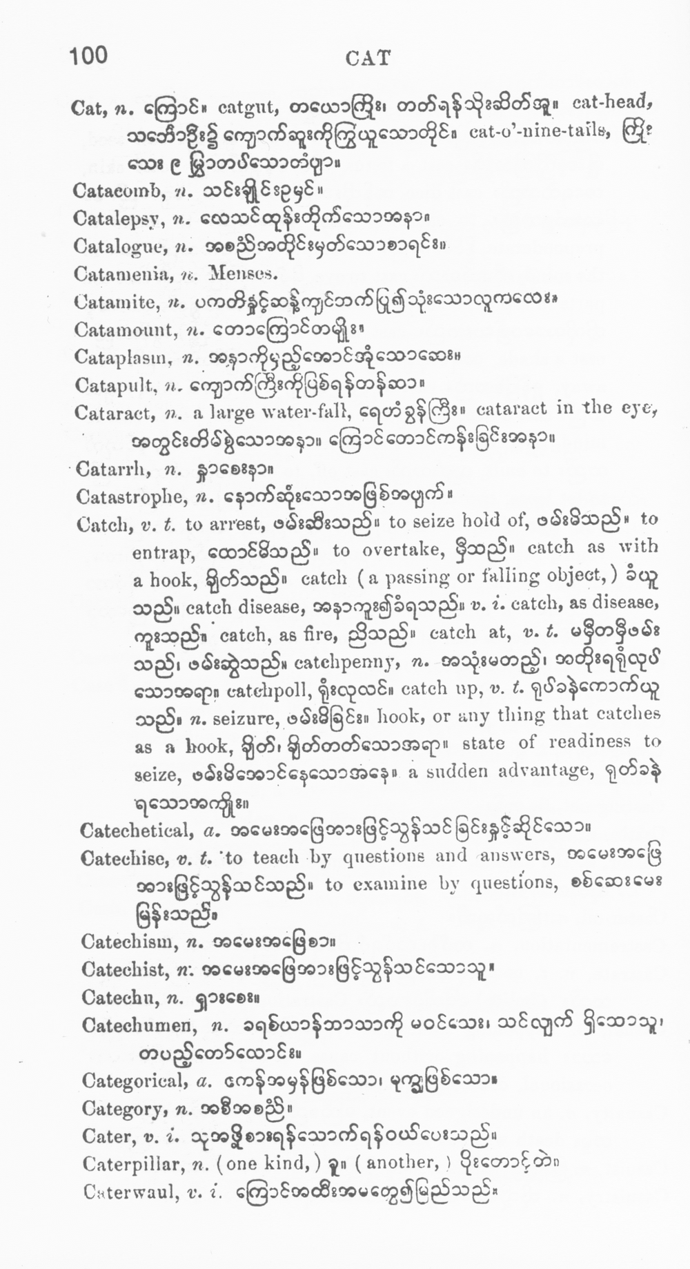 Burmese-English Dictionary