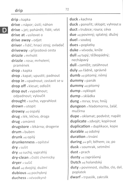 Czech BD Word to Word® Dictionary